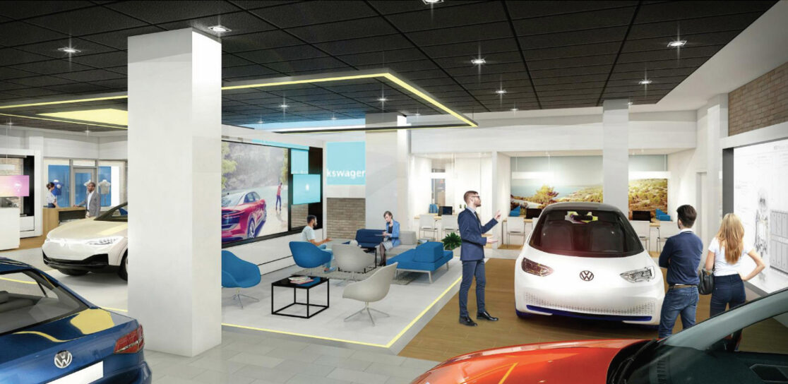 Volkswagen Downtown Chicago - Synthesis Architects LLP
