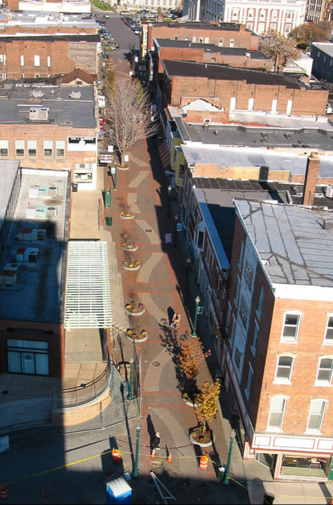 Jay Street Pedestrian Area - Synthesis Architects LLP