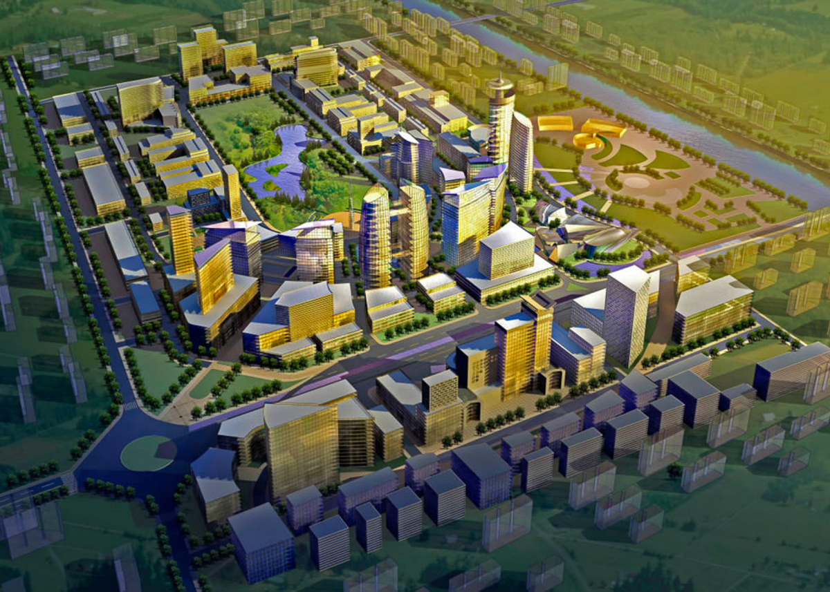 Qidong Royal Park City - Master Plan - Synthesis Architects LLP